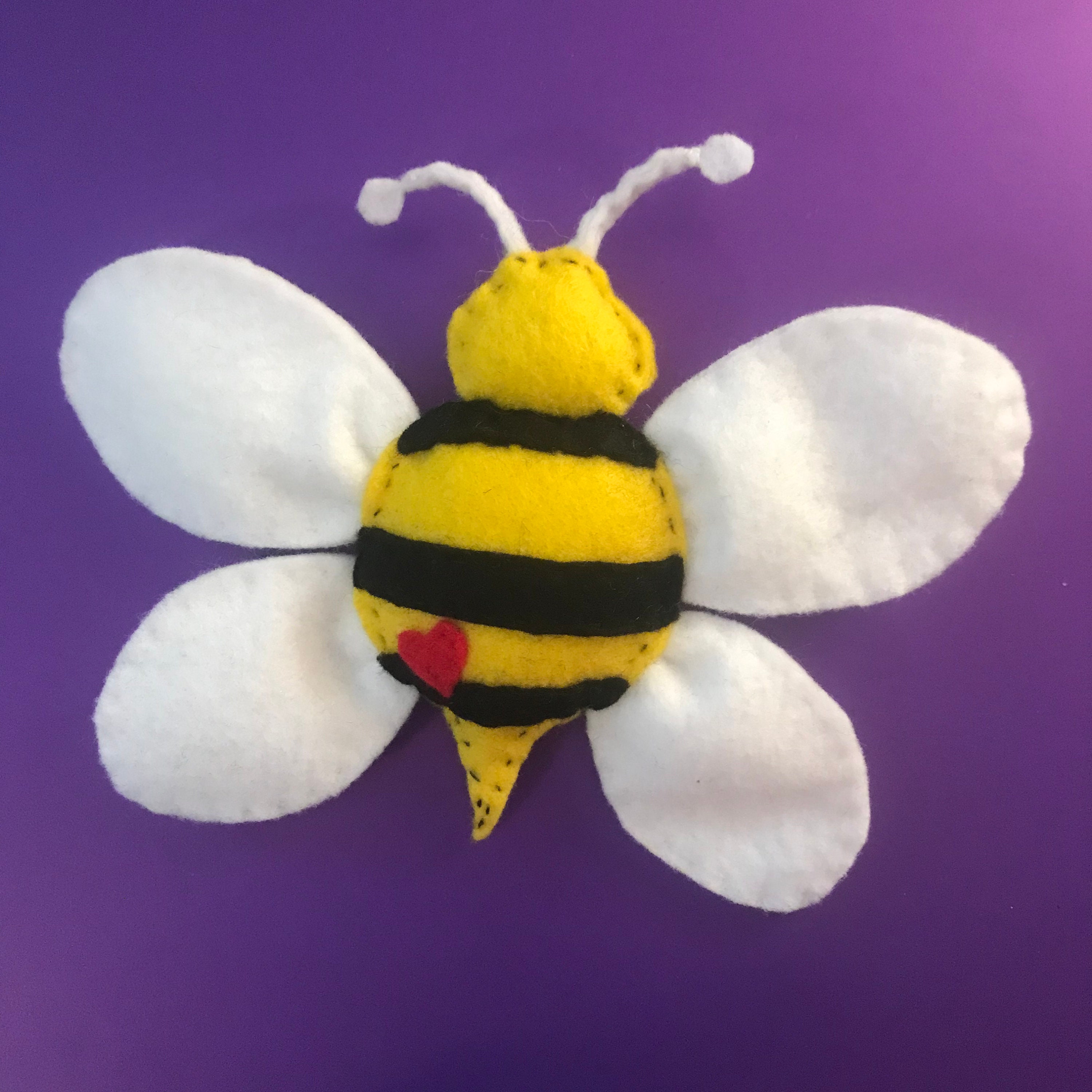 Felt Bumble Bee Plushie Pattern - Etsy