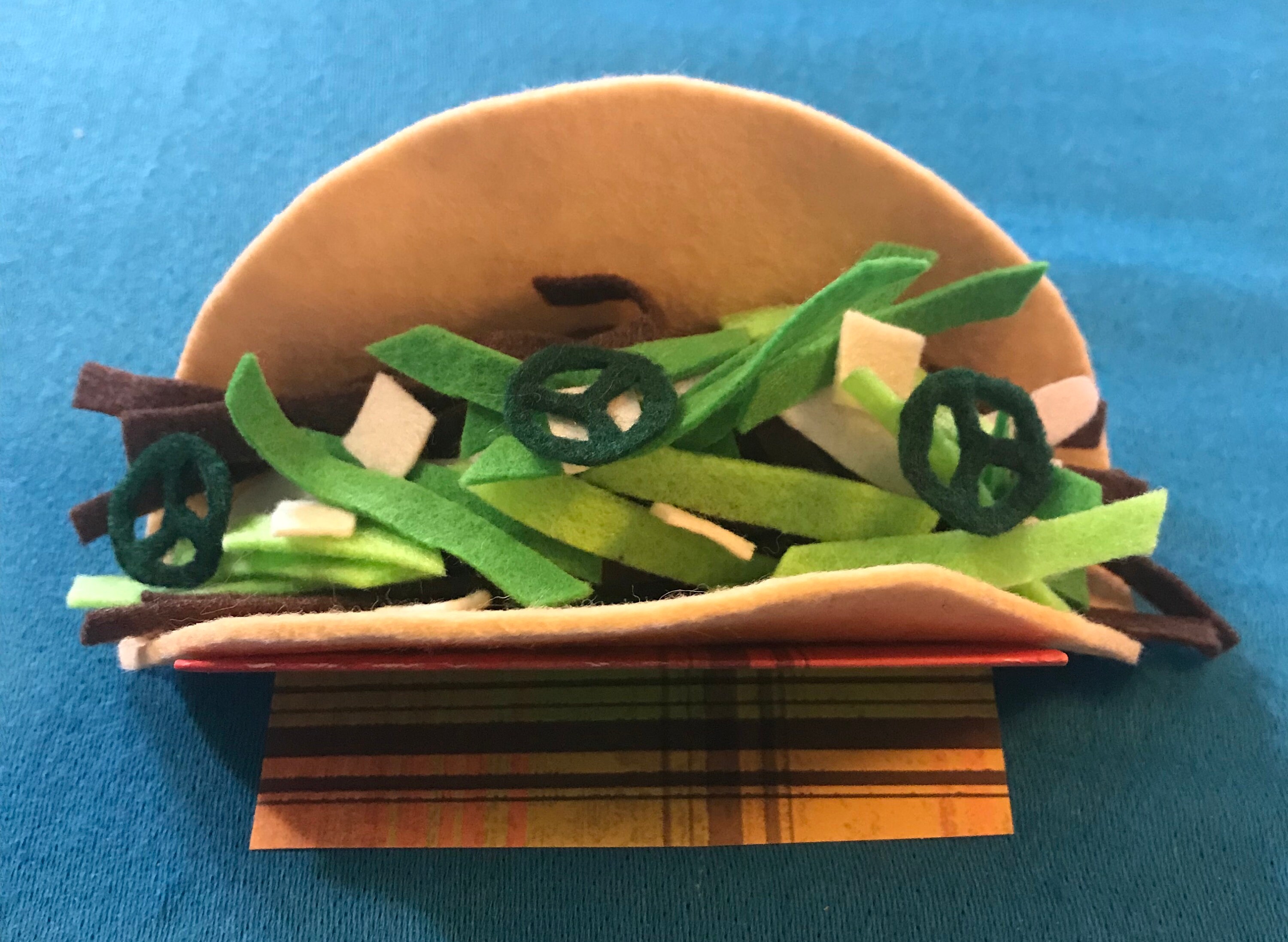 Felt Taco Build-a-meal Food Pattern - Etsy