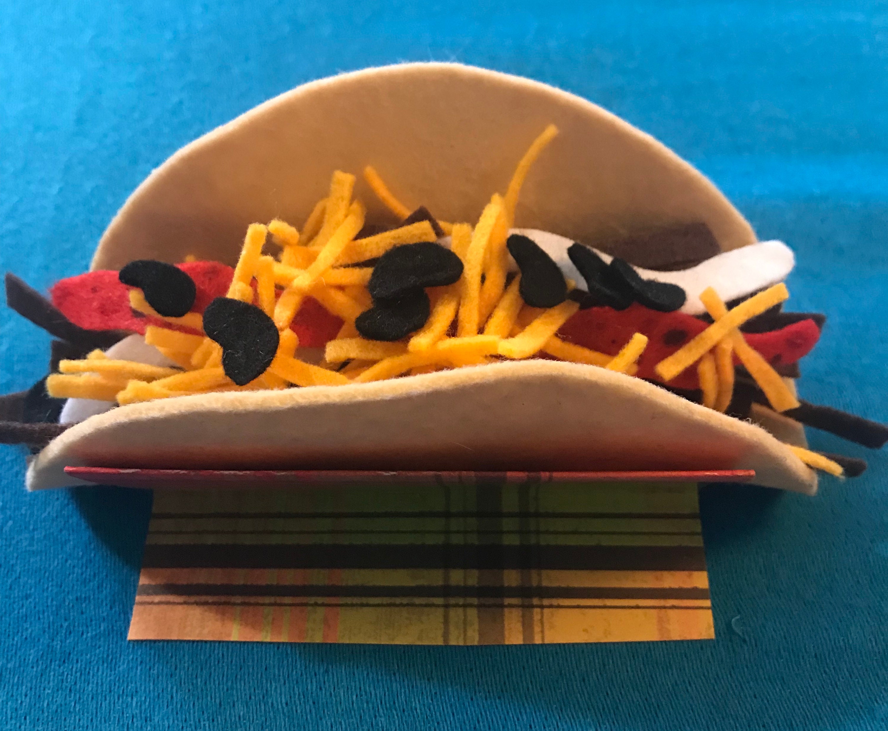 Felt Taco Build-a-meal Food Pattern - Etsy