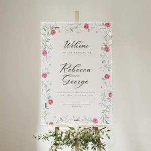 Christian Wedding Welcome Sign Bible Verse Christian Stationary Welcome ...