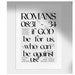 If God Be for Us, Who Can Be Against Us? | Modern Minimalist Christian ...