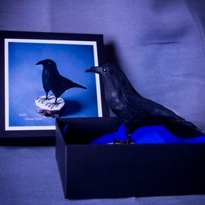 Hand Carved Icelandic Raven / Crow - Etsy