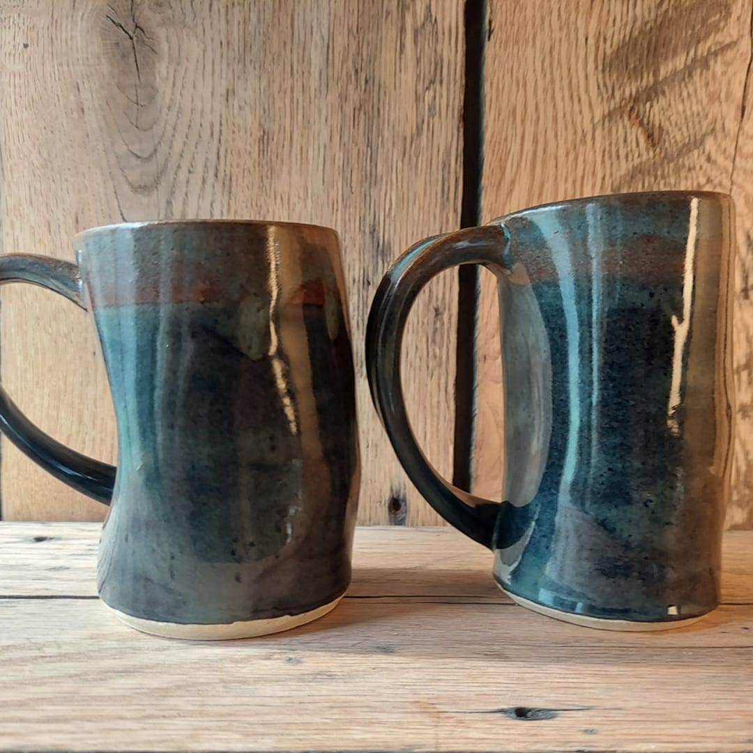 Tall Slender Dented Mugs, Mead, Sangria, Coolers - Etsy