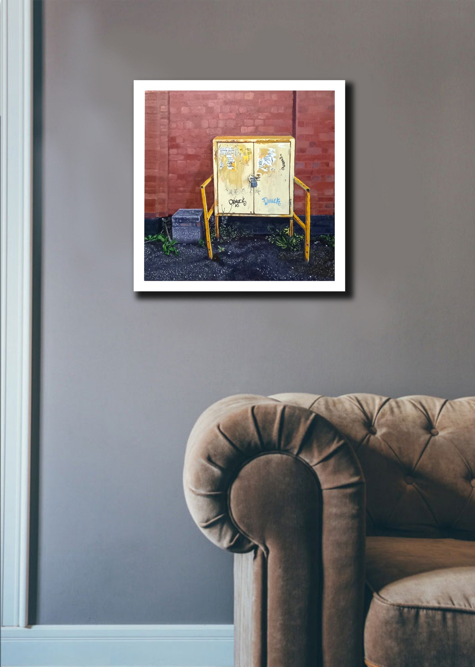 Crime Scene (crack 10) - Limited Edition Giclée Print - Etsy