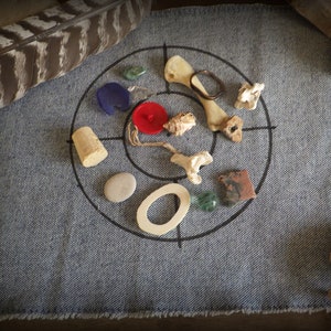 Bone Throwing Kit, Hand Crafted, Made to Order, One of a Kind ...