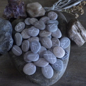 Anglo-saxon Runes, Old English Futhorc, Norse Runes, Hand Crafted and ...
