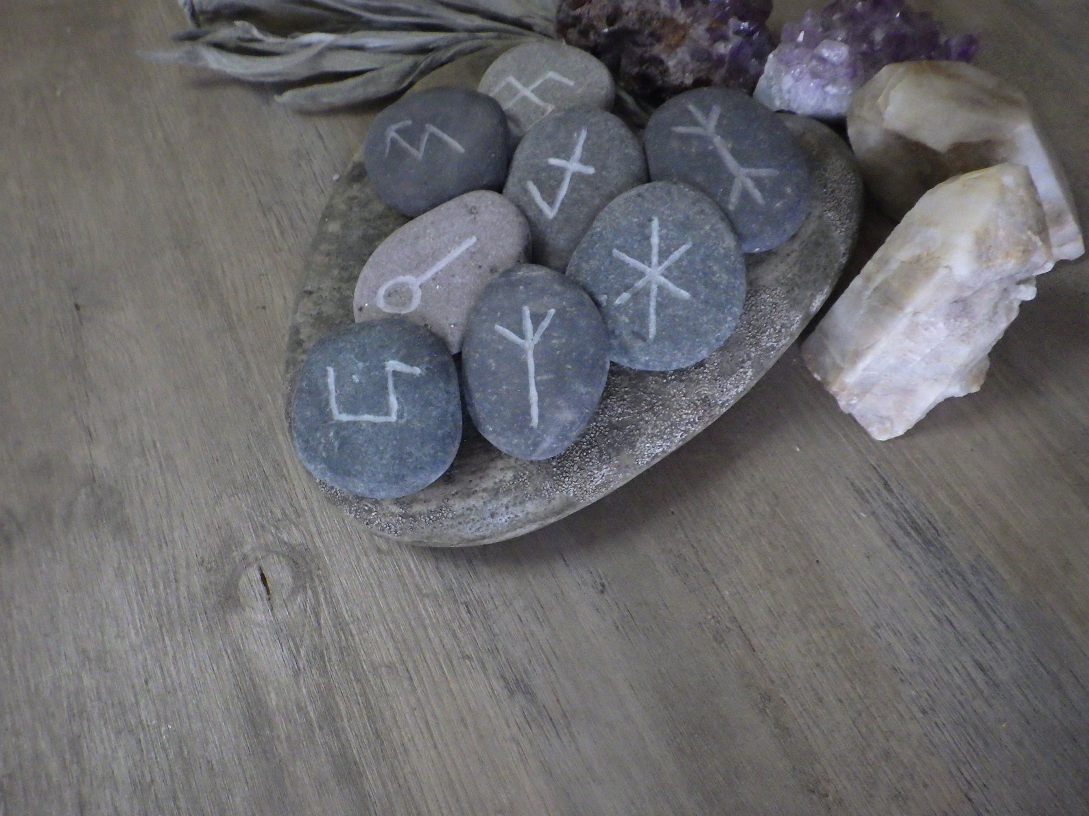 Medieval Runes for Healing and Magick Hand Crafted Etched | Etsy