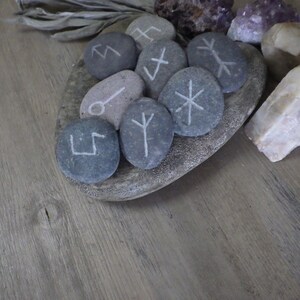 Medieval Runes for Healing and Magick, Hand Crafted Etched, Made to ...