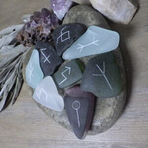 Medieval Runes for Healing and Magick, Hand Crafted Etched, Made to ...