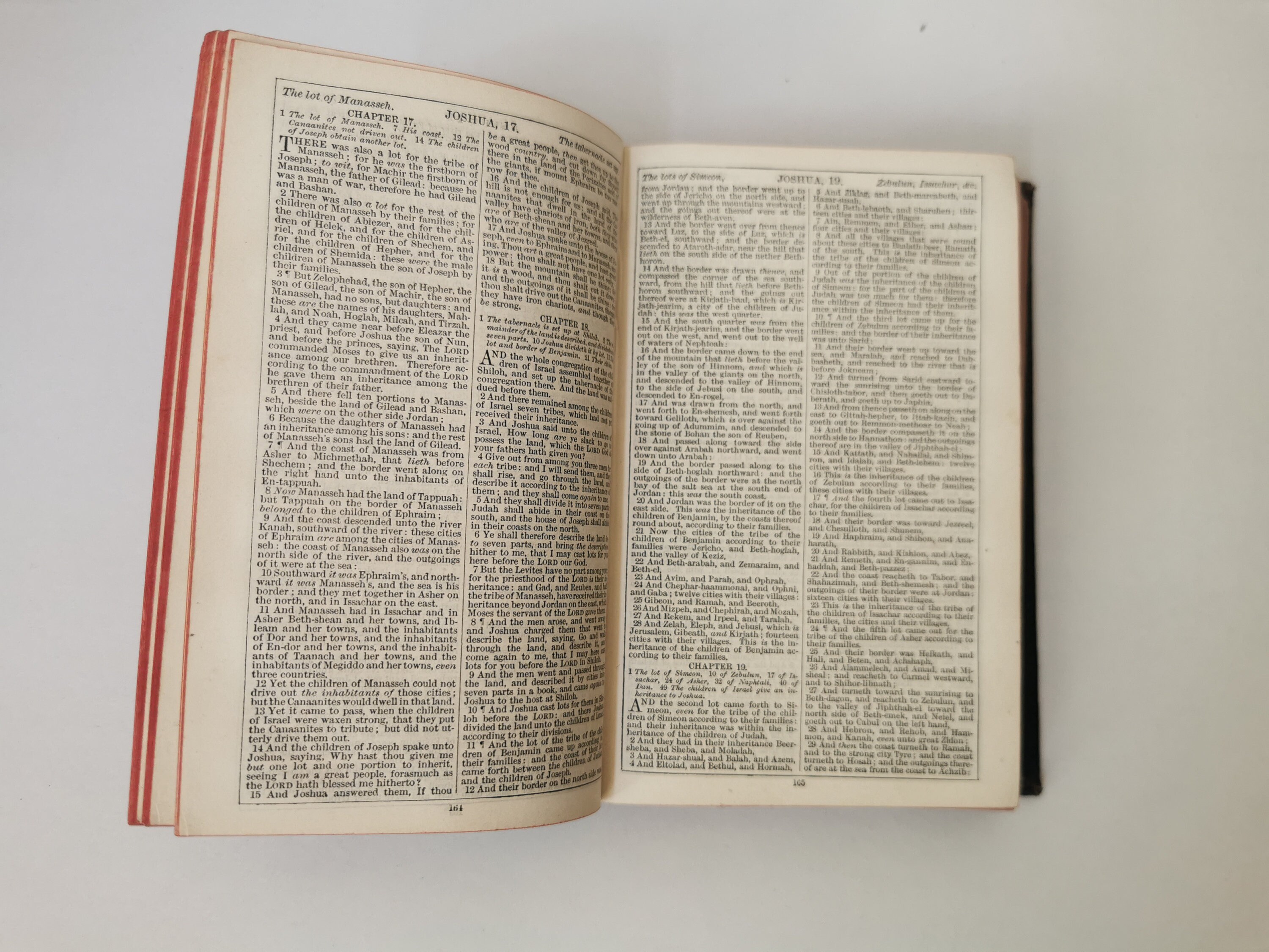 Holy Bible & Maps (c. 1900) Antique Black Leather King James Pocket ...