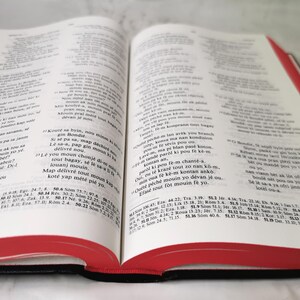 Bib La an Ayisyin (1985) Haitian Creole Bible, Vintage Bible Book - Etsy