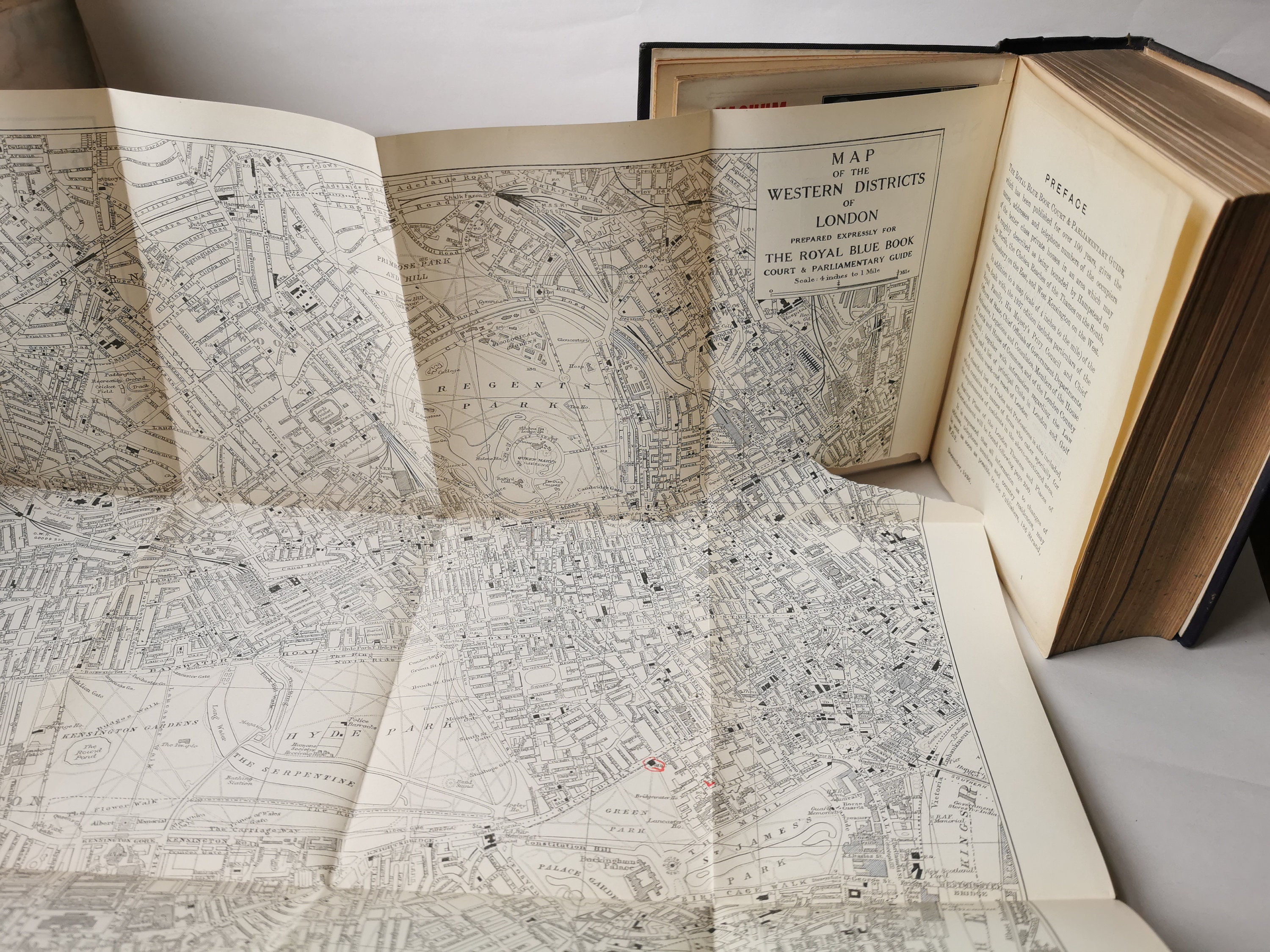 Royal Blue Book Court Guide 1937, Parliamentary Guide, Vintage ...