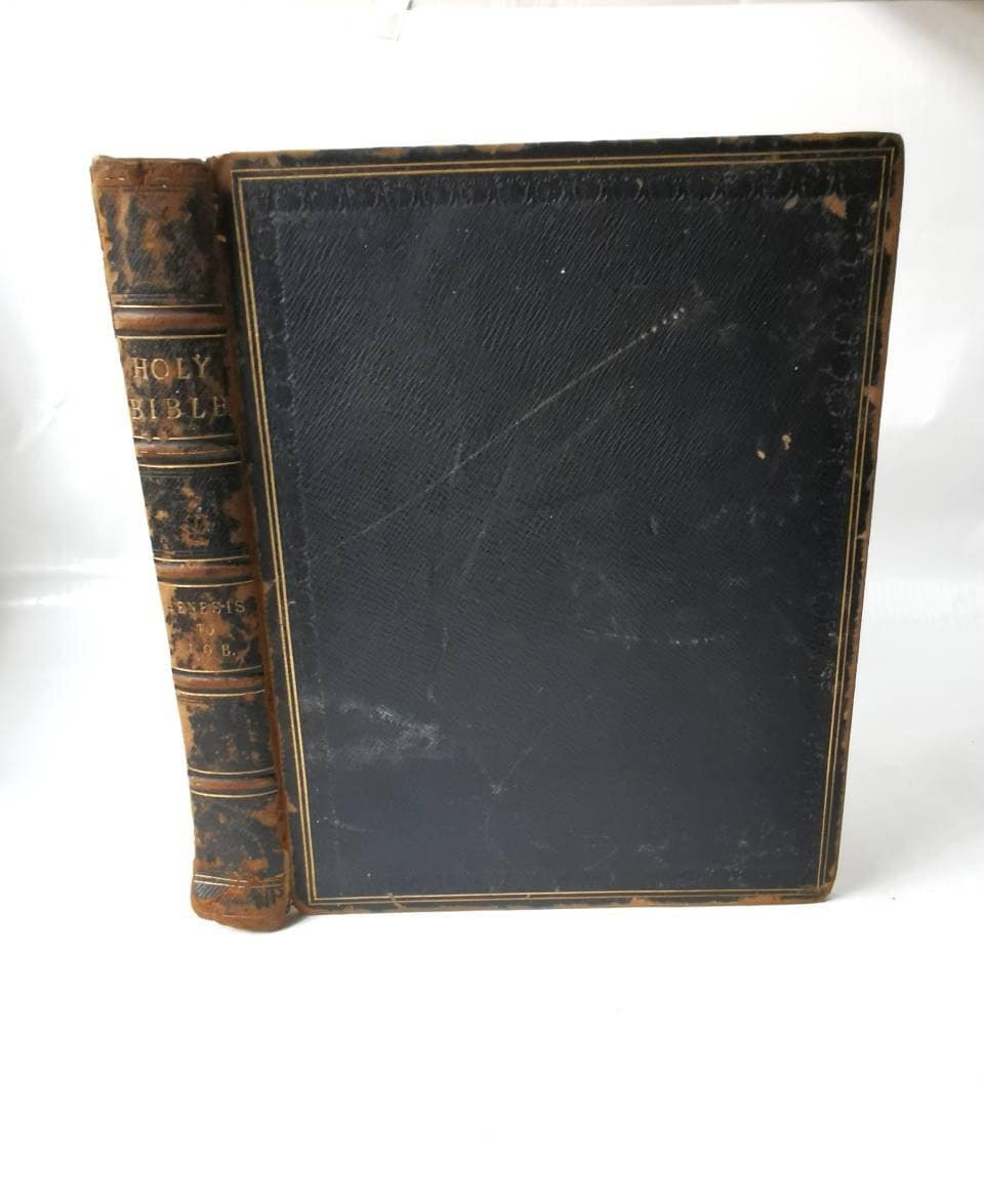 Churchman's Family Bible (c. 1870s) Illustrated Tract Society Rare ...