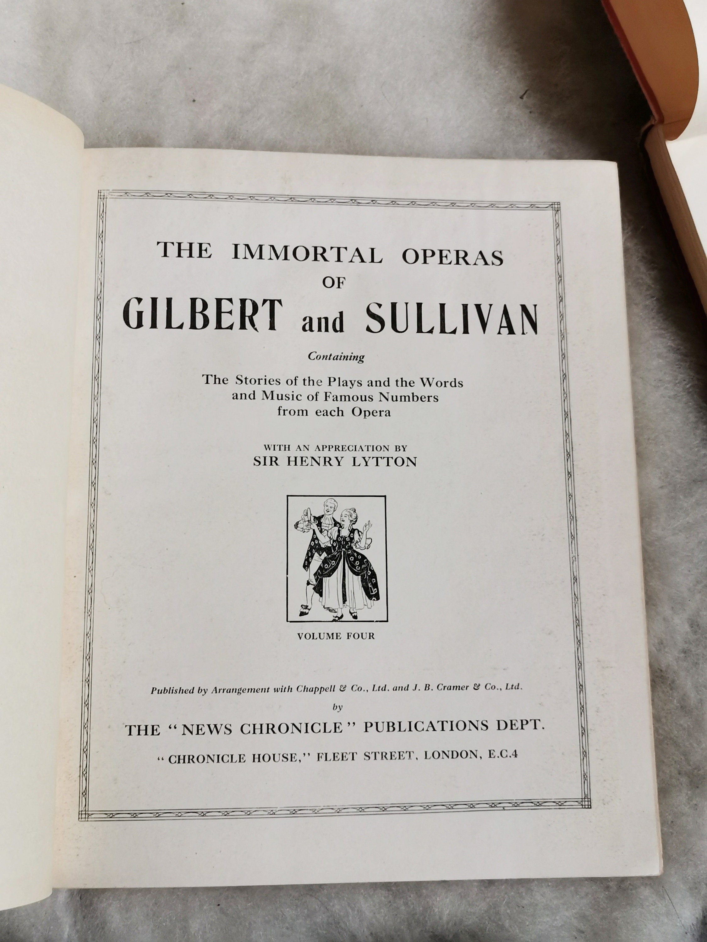 The Immortal Operas of Gilbert and Sullivan circa 1930's Volumes II ...