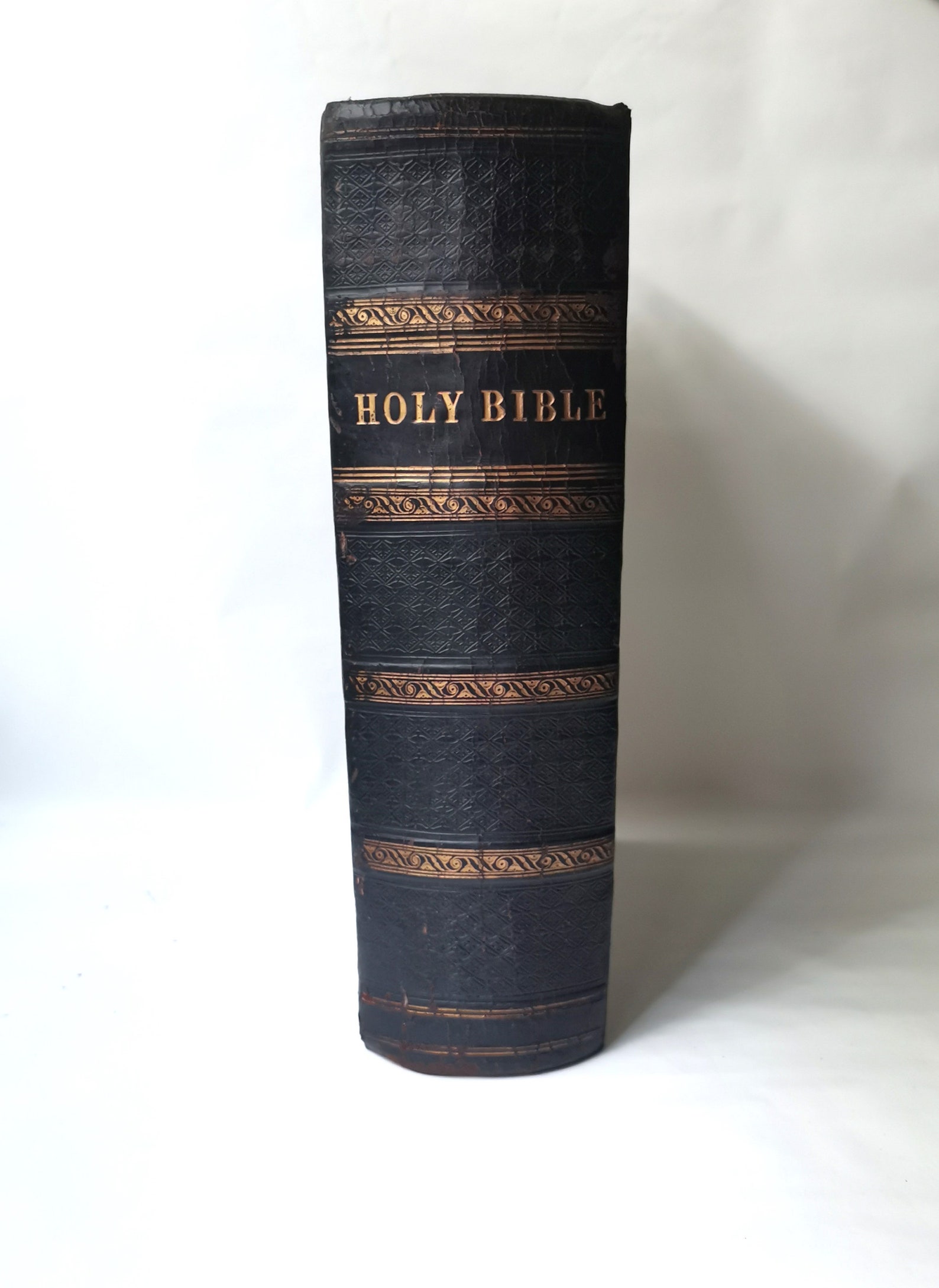 Large Antique Bible (1870s) Browns Self-interpreting Bible, Large ...
