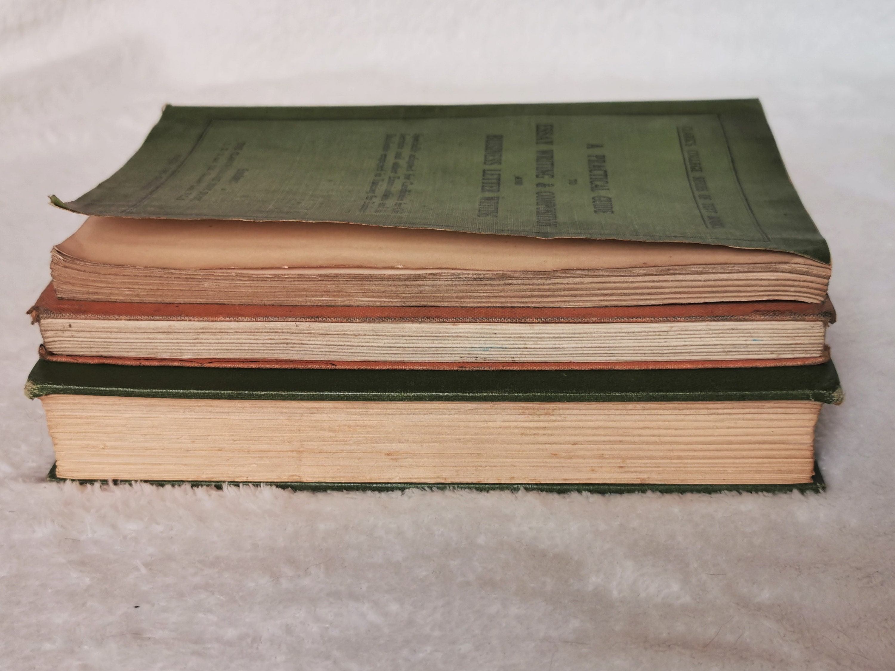Vintage Text Book Bundle 3 Three Book Collection of Algebra | Etsy
