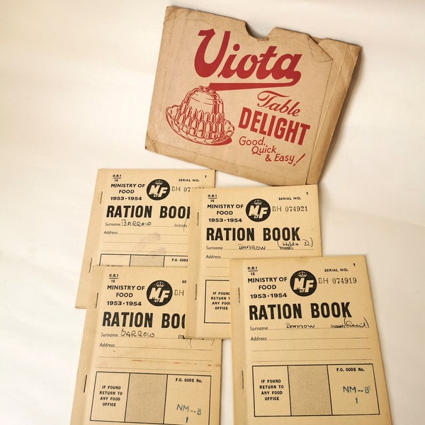 Ration Books - Etsy
