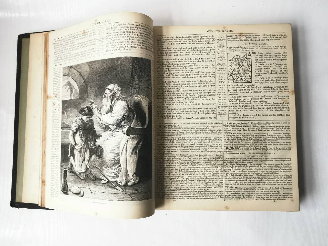 Churchman's Family Bible (c. 1870s) Illustrated Tract Society Rare ...