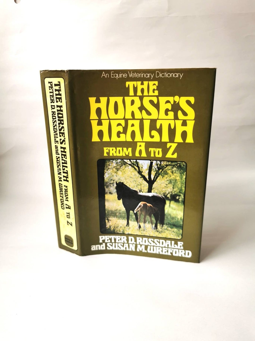Horses Health A to Z (1983) Illustrated Hose Veterinary Healthcare ...