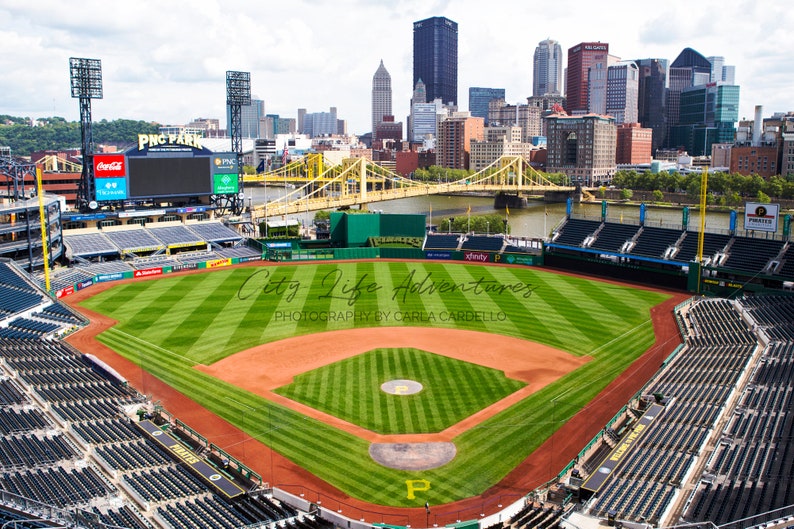 PNC Park Baseball Stadium Field Photo | Pittsburgh Print - Etsy