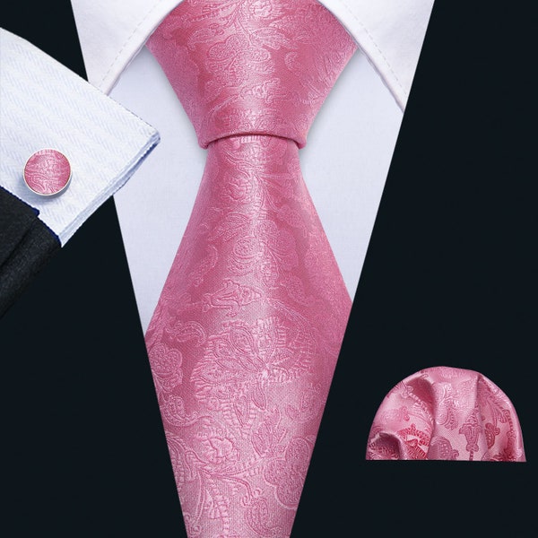 Pink Necktie - Etsy