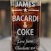 Bacardi Rum Label Canva Template Personalized Custom Digital Download ...