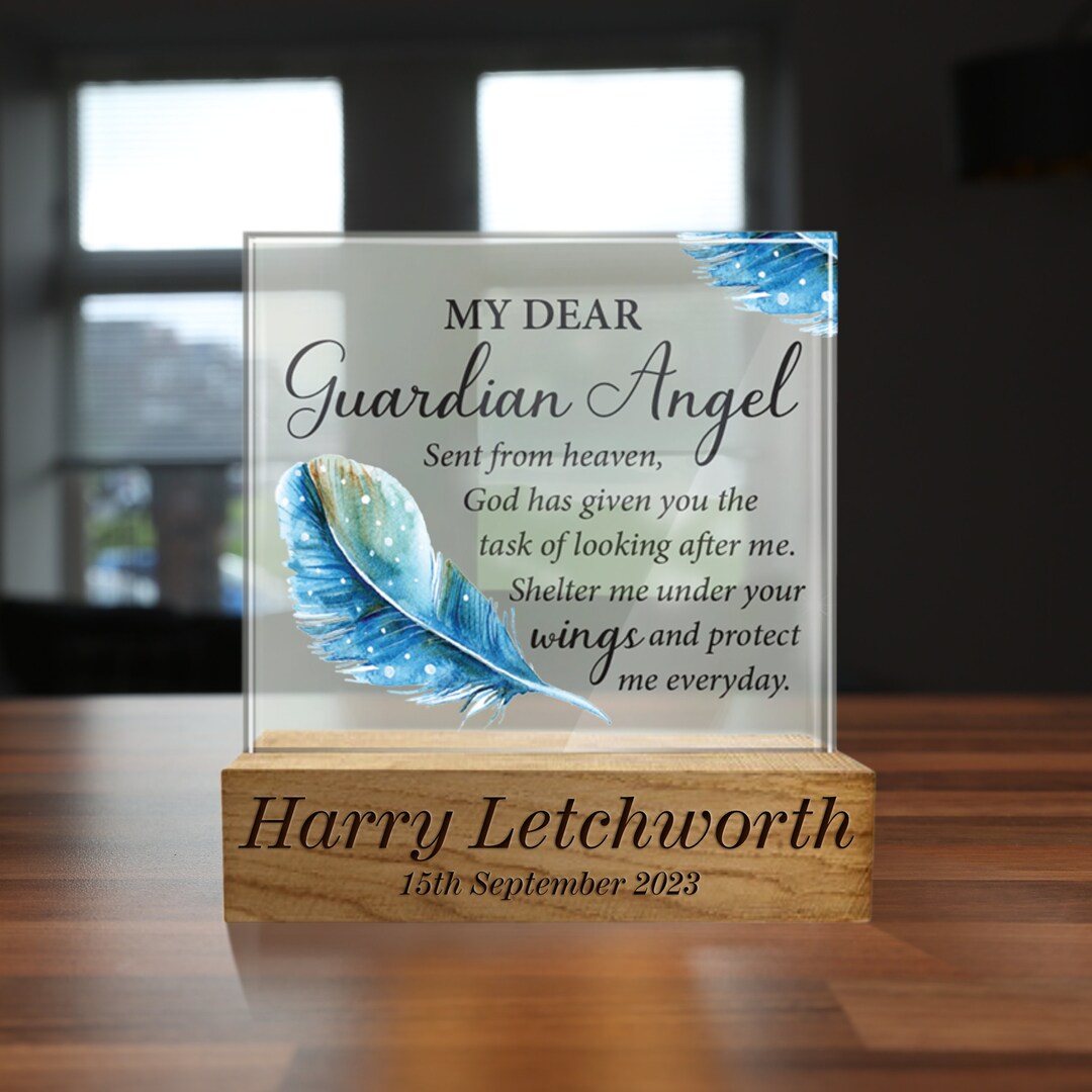 Personalised New Born Baby Boy Gift, Engraved Religious Newborn Babies ...
