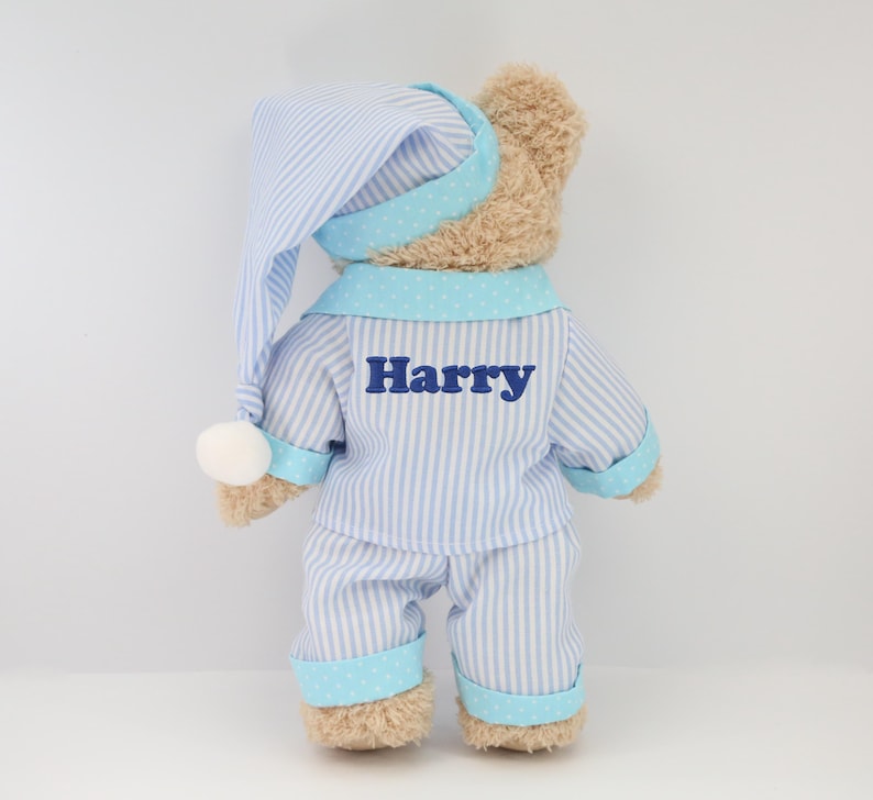 Personalised Pink Teddy Bear – Embroidered Teddies With Name, Baby Girl ...