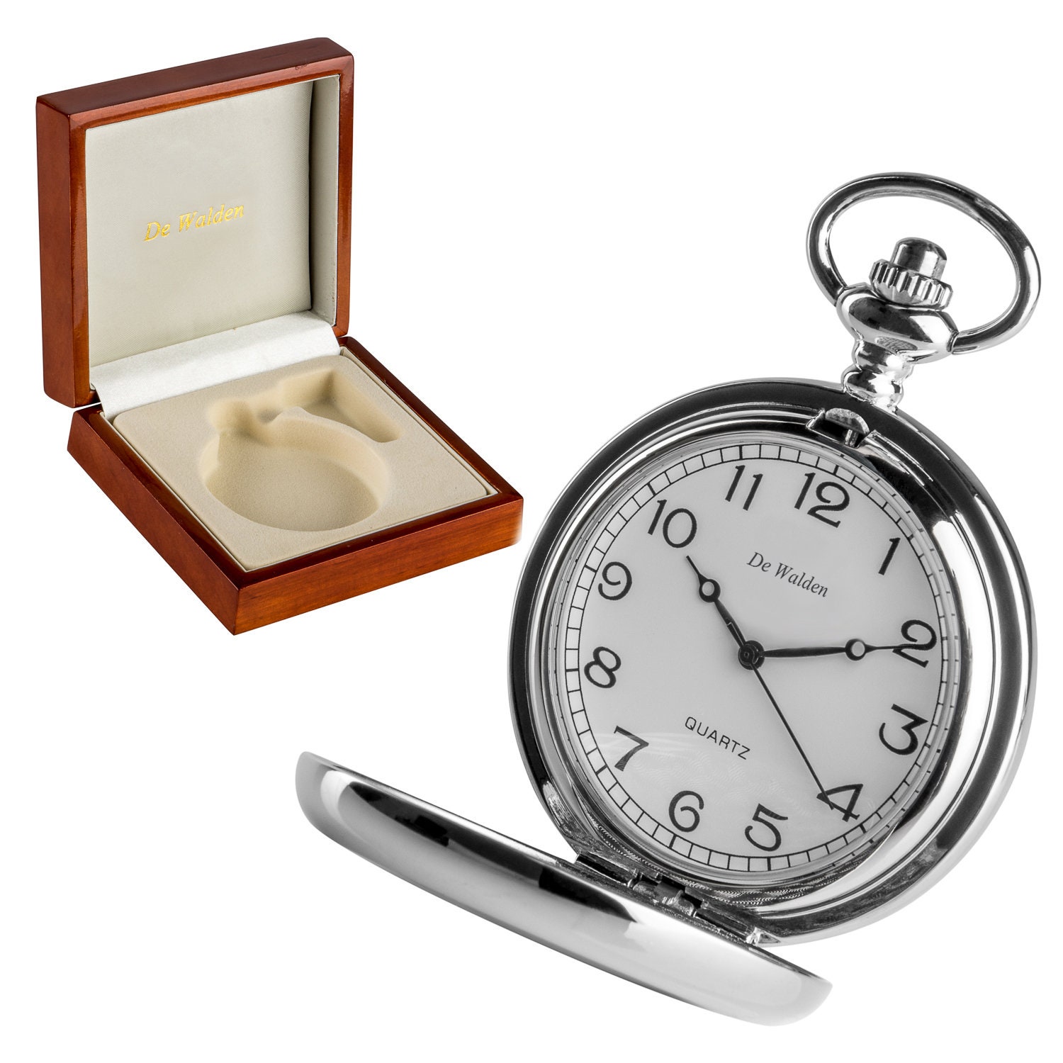 18th Birthday Men's Engraved Pocket Watch With Silver 18 - Etsy