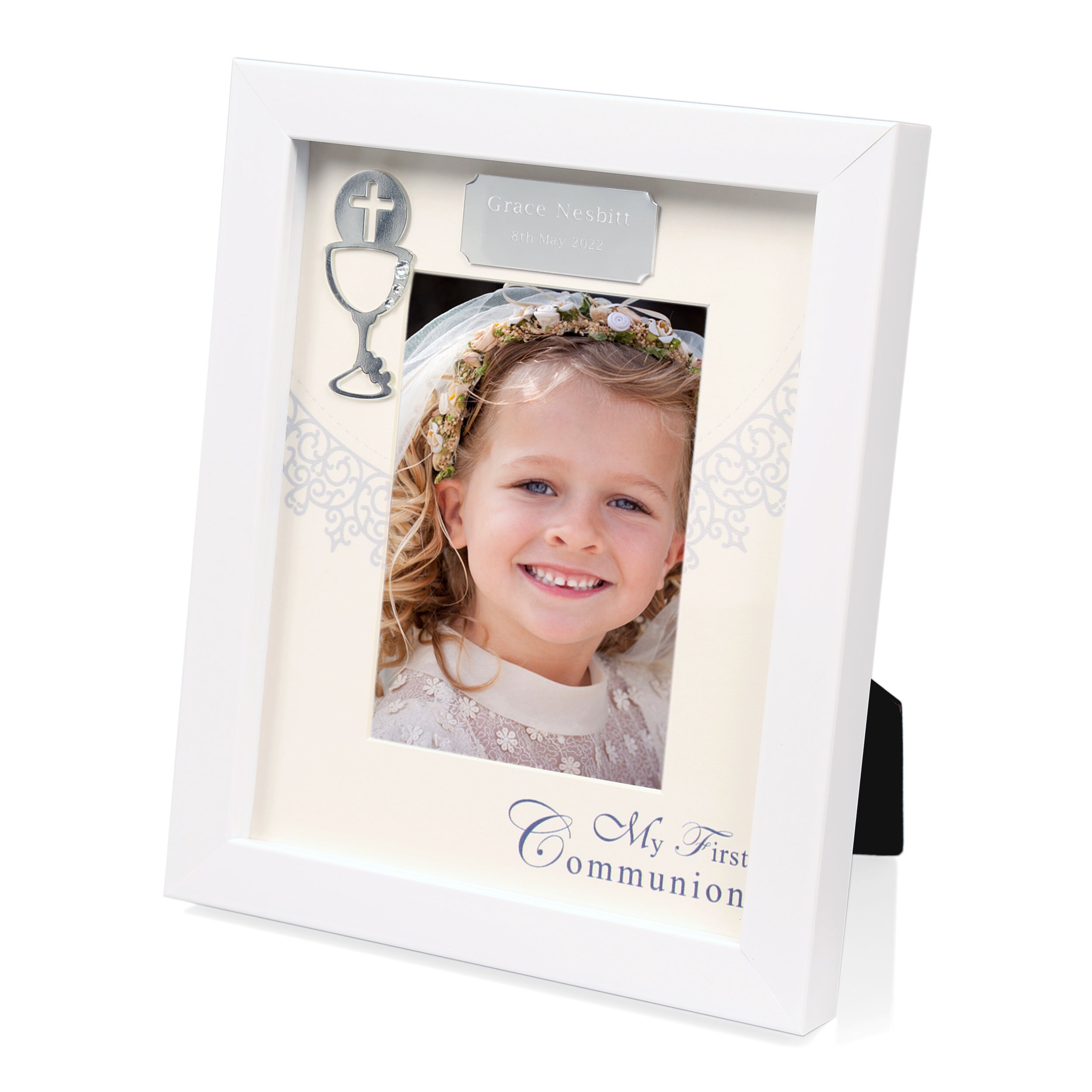Engraved Girl's 1st Holy Communion Photo Frame - Etsy UK