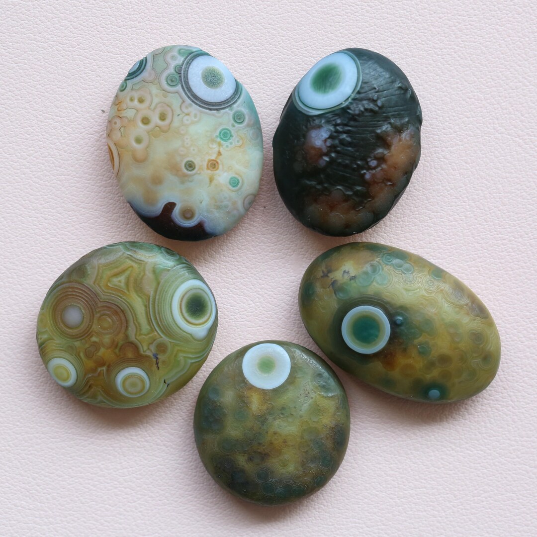Natural Gobi Agate Tumble Stone, Eye's Agate Stone, Colourful Agate ...