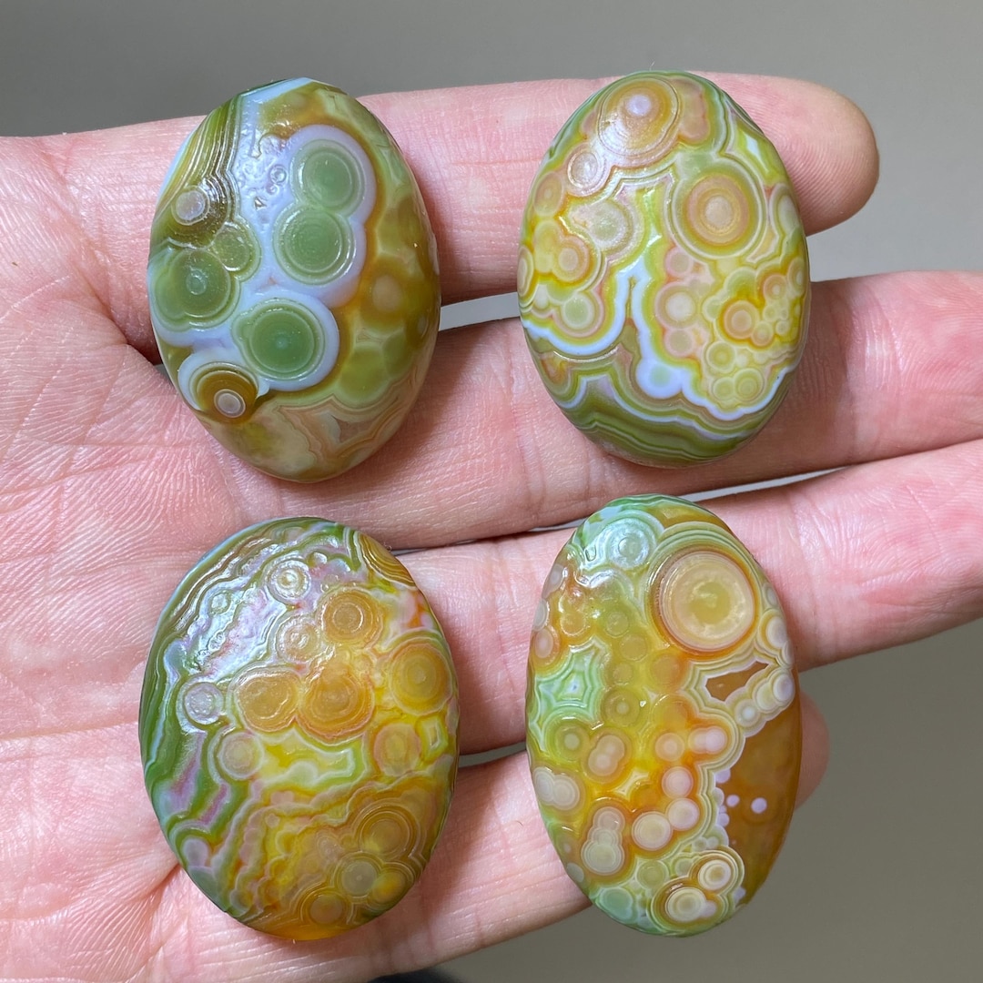 Gobi Desert Agate Stone: Natural Eye Agate, Colorful DIY Gemstone - Etsy