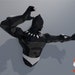 Black Panther Papercraft , PDF Template, DIY 3d Model, FanArt, Paper ...