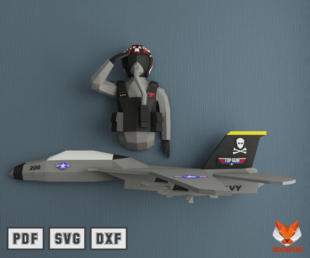 REX27 Papercraft , PDF Template, DIY 3d Model, Fanart, Paper Sculpture ...