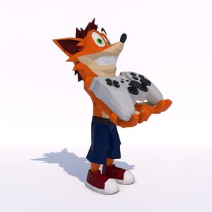 Crash Edición Especial , PDF Template, DIY 3d Model,fanart,paper ...