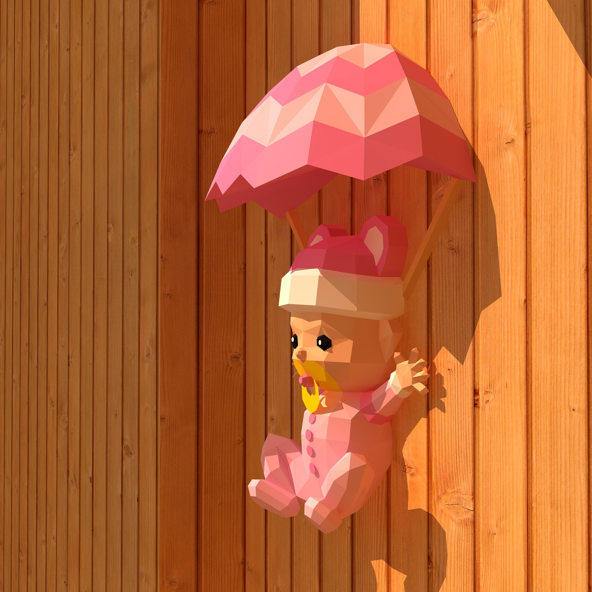 The Babies Papercraft,pdf Template, DIY 3d Model, Fanart, Paper ...