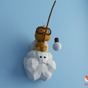 REX48 Papercraft , PDF Template, DIY 3d Model, Fanart, Paper Sculpture ...