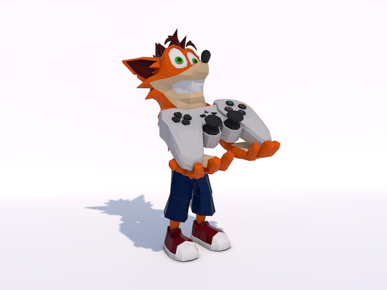 Crash Edición Especial , PDF Template, DIY 3d Model,fanart,paper ...