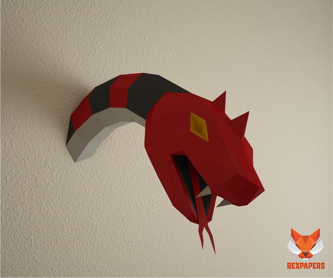 REX43 Papercraft , PDF Template, DIY 3d Model, Fanart, Paper Sculpture ...