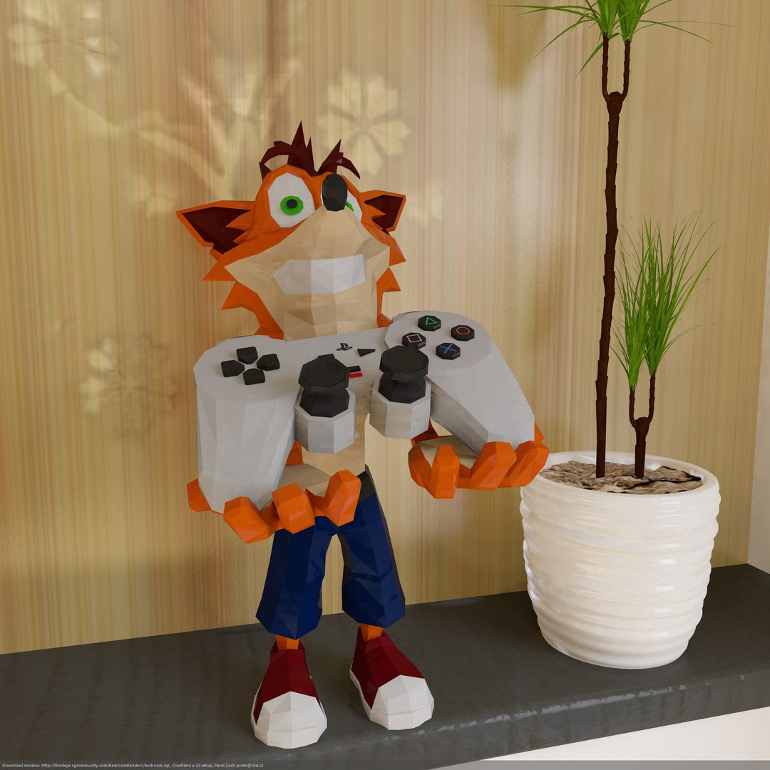 Crash Edición Especial , PDF Template, DIY 3d Model,fanart,paper ...