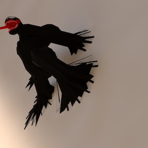 Venom Papercraft , PDF Template, DIY 3d Model, FanArt, Paper Sculpture ...