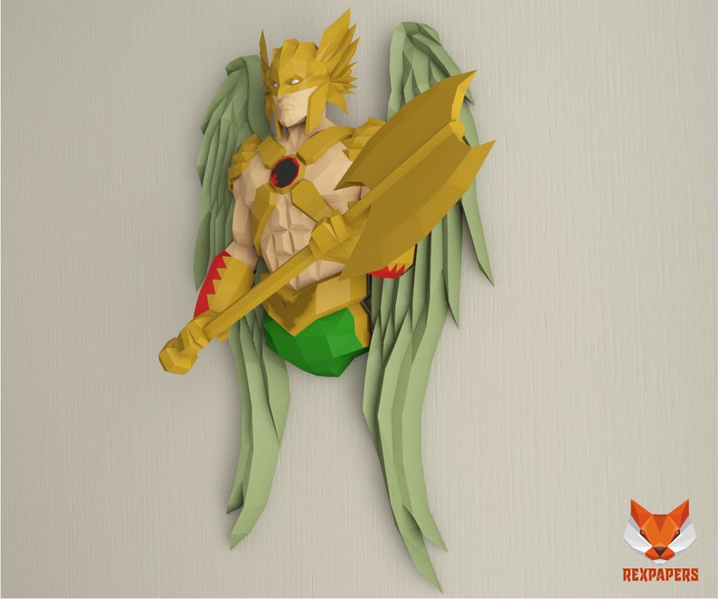 REX36 Papercraft PDF Template DIY 3d Model FanArt Paper - Etsy México