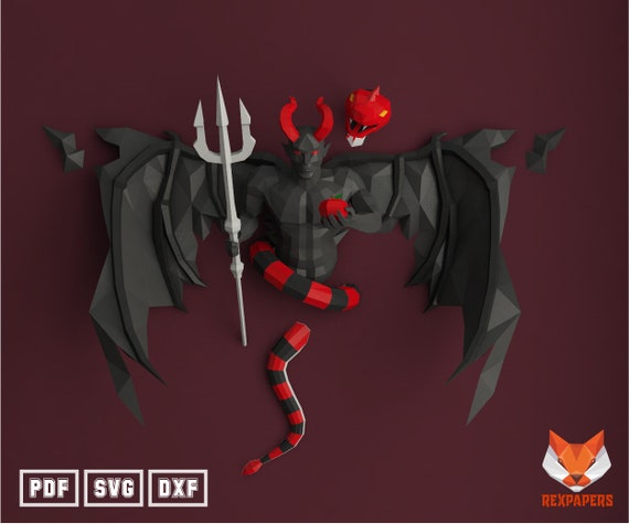 REX43 Papercraft PDF Template DIY 3d Model Fanart Paper - Etsy UK