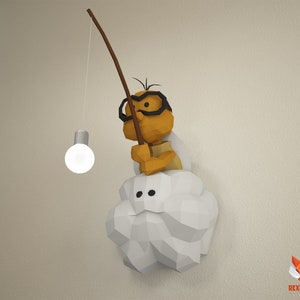 REX48 Papercraft , PDF Template, DIY 3d Model, Fanart, Paper Sculpture ...