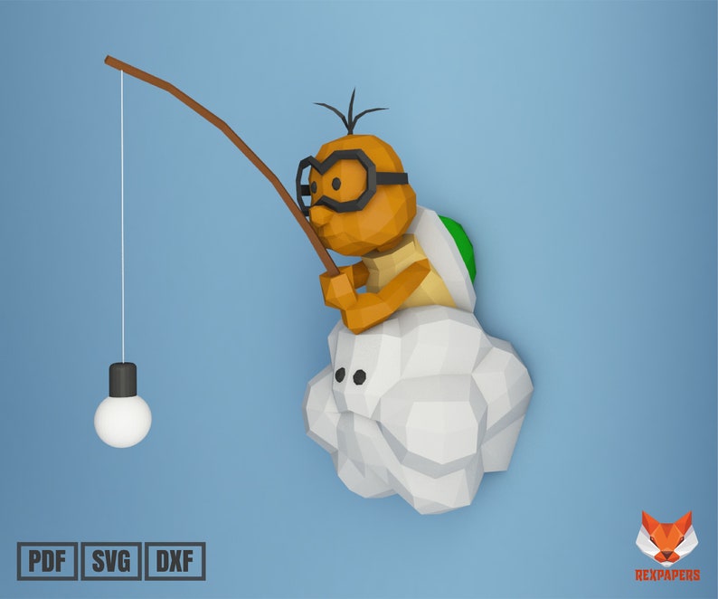 REX48 Papercraft , PDF Template, DIY 3d Model, Fanart, Paper Sculpture ...