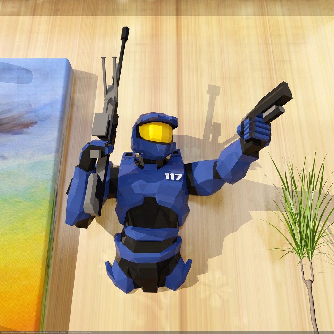 REX12 Papercraft , PDF Template, DIY 3d Model, Fanart, Paper Sculpture ...