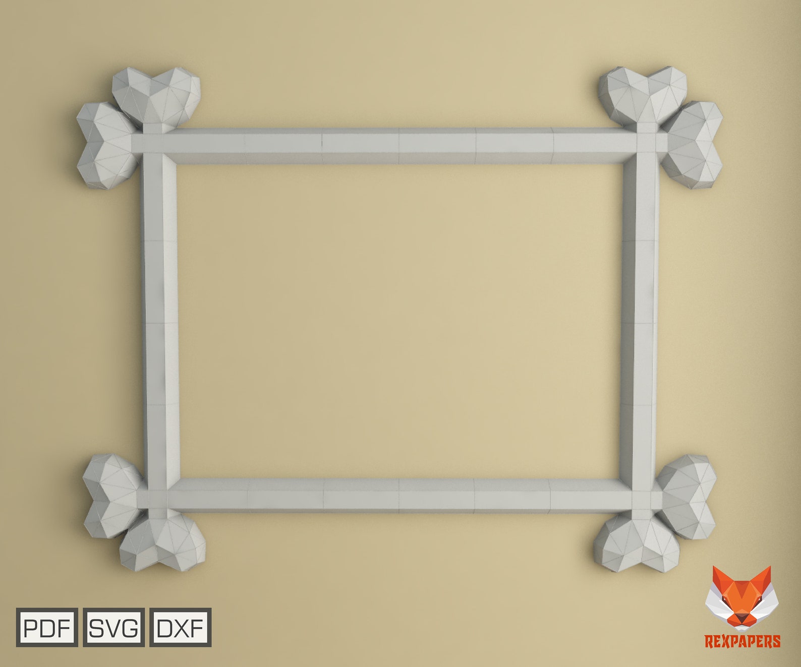 REX55 Papercraft , PDF Template, DIY 3d Model, Fanart, Paper Sculpture ...