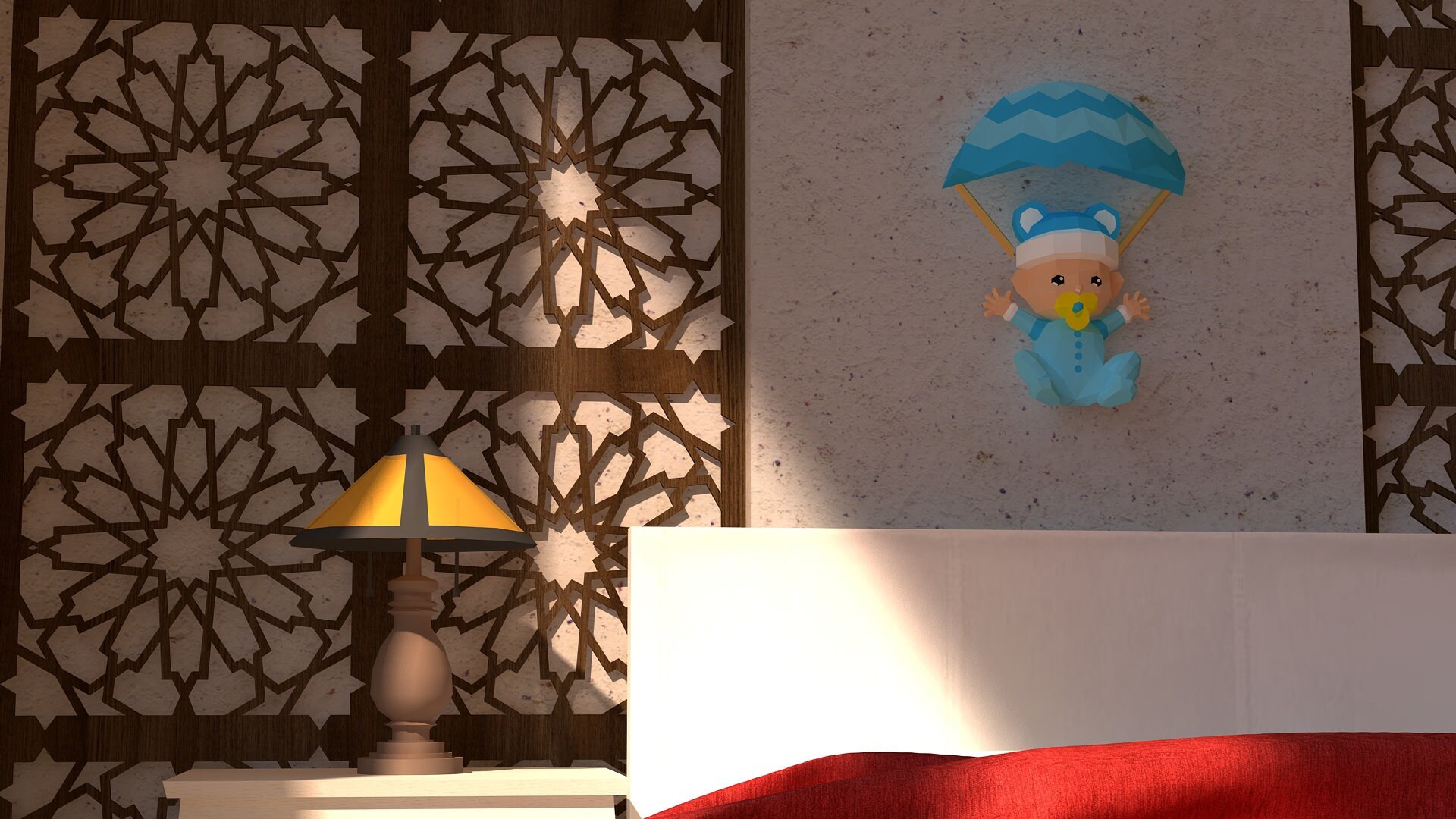 The Babies Papercraftpdf Template DIY 3d Model Fanart | Etsy