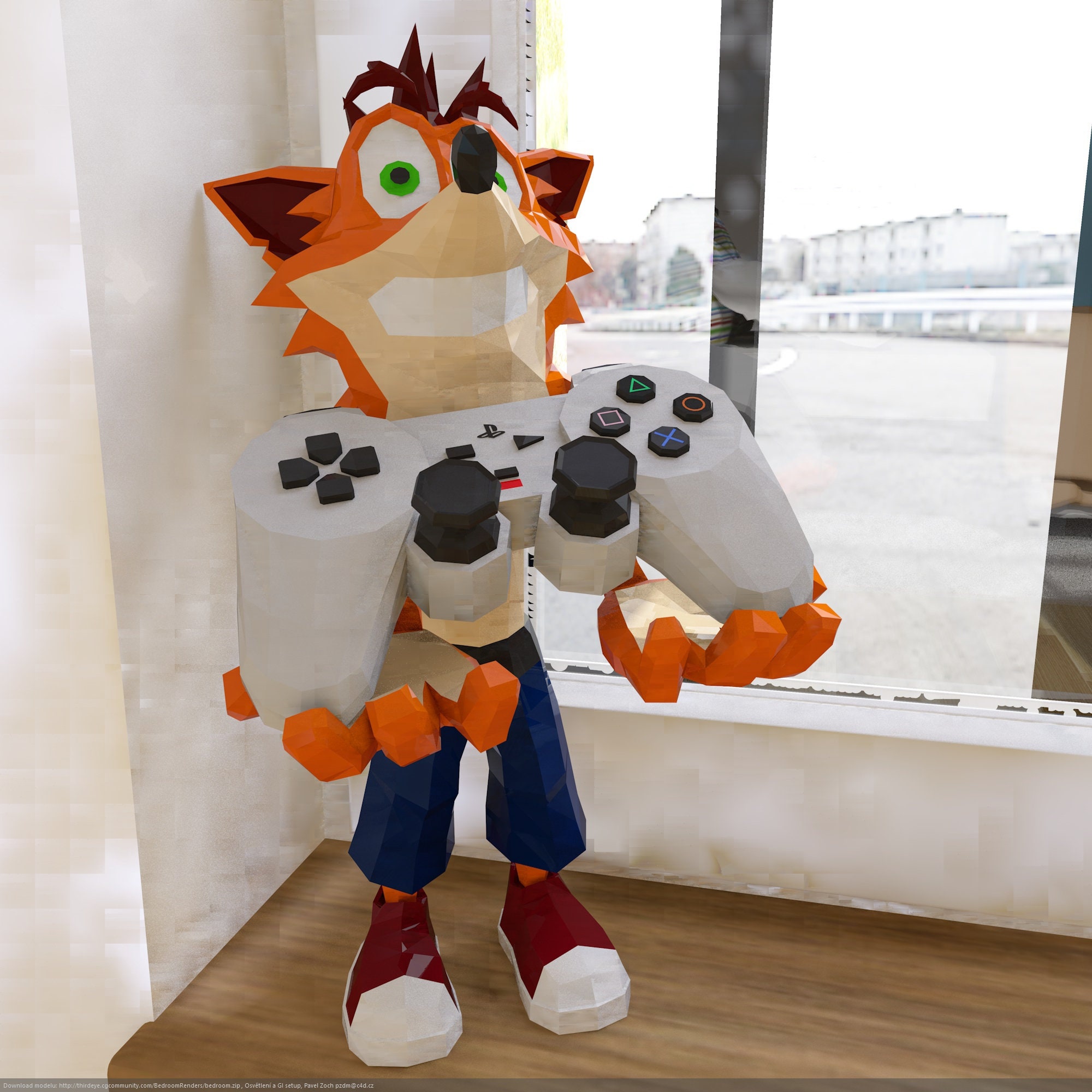 Crash Edición Especial , PDF Template, DIY 3d Model,fanart,paper ...
