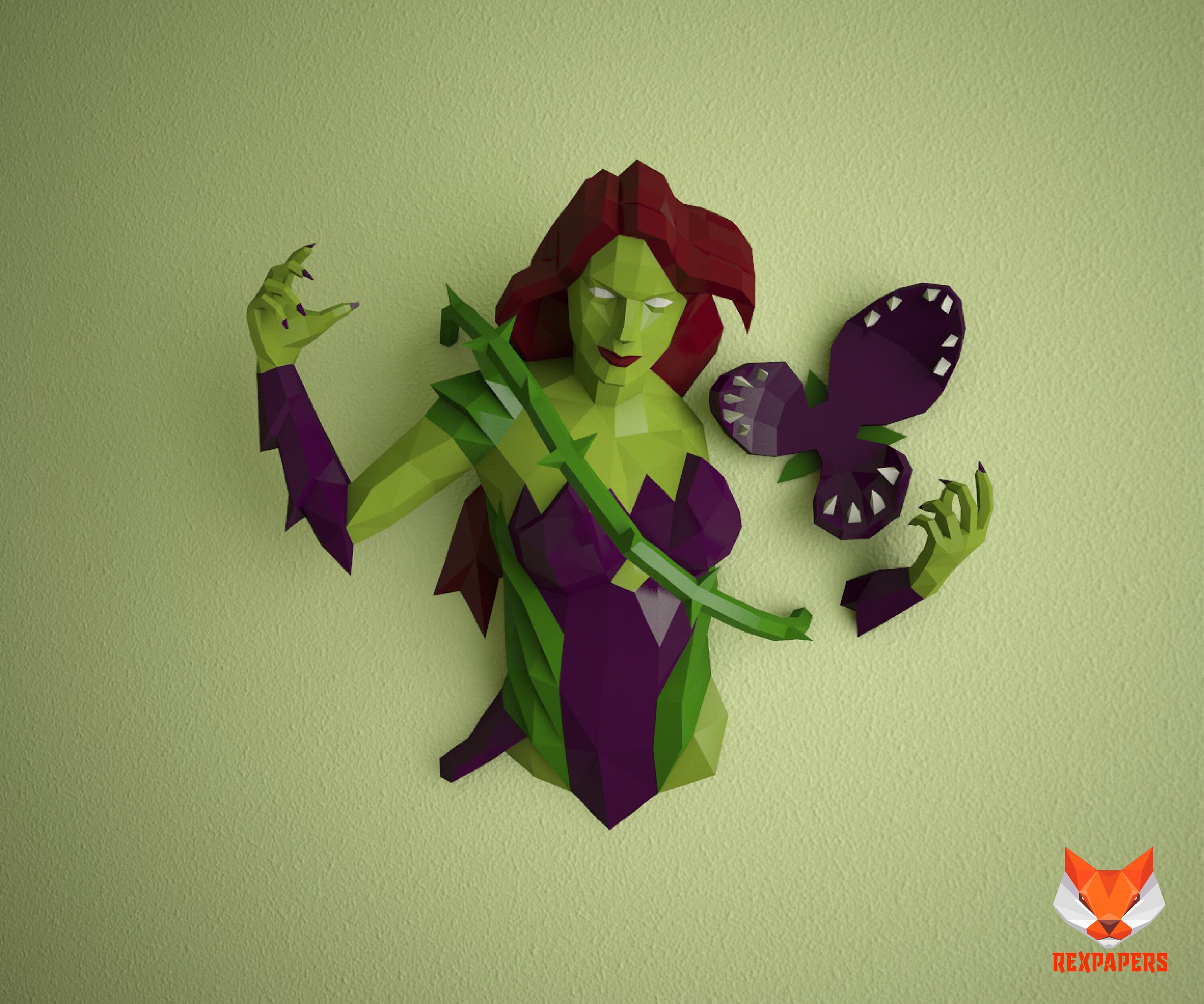 REX19 Papercraft , PDF Template, DIY 3d Model, Fanart, Paper Sculpture ...